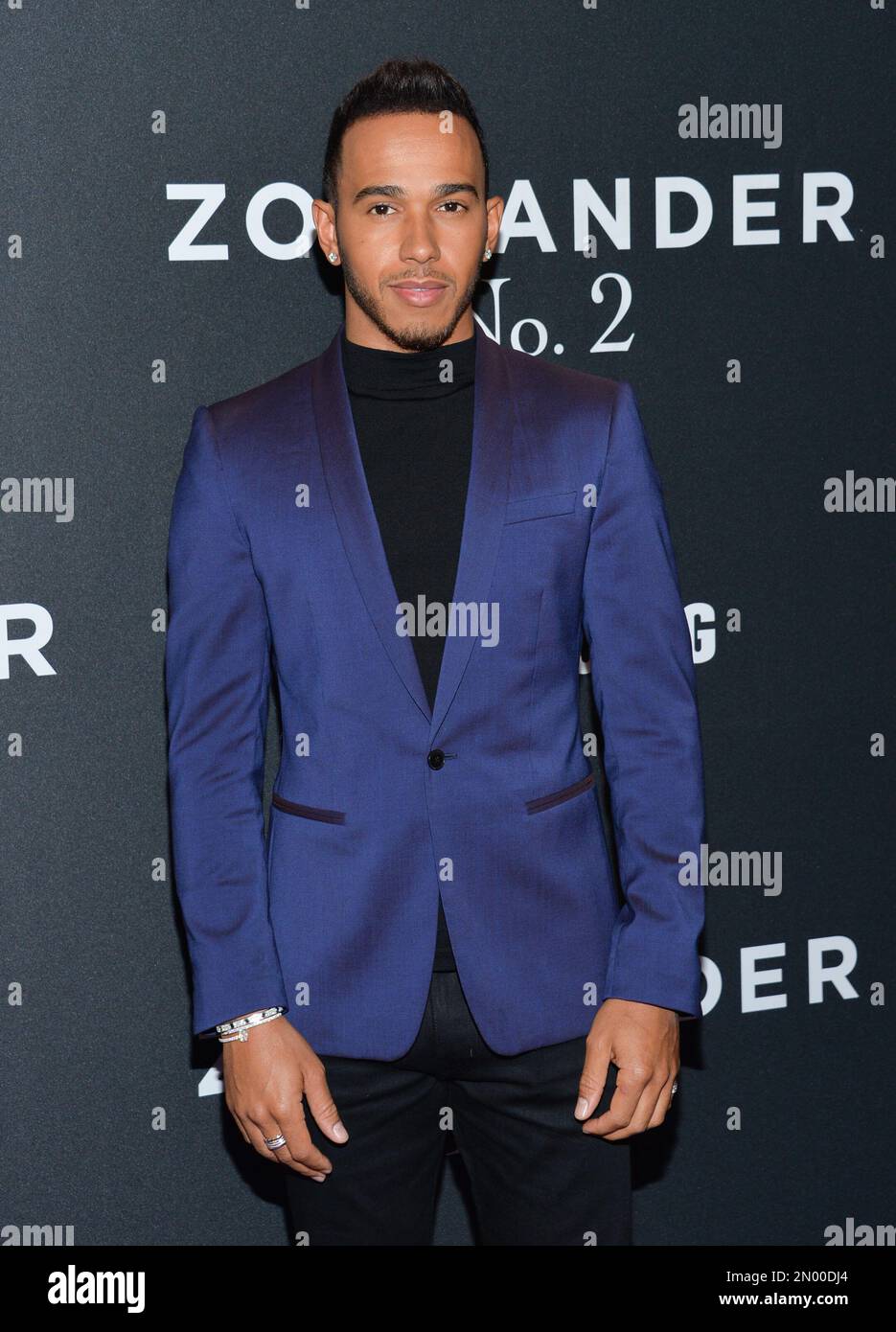 Lewis Hamilton attends the world premiere of "Zoolander 2" at Alice ...