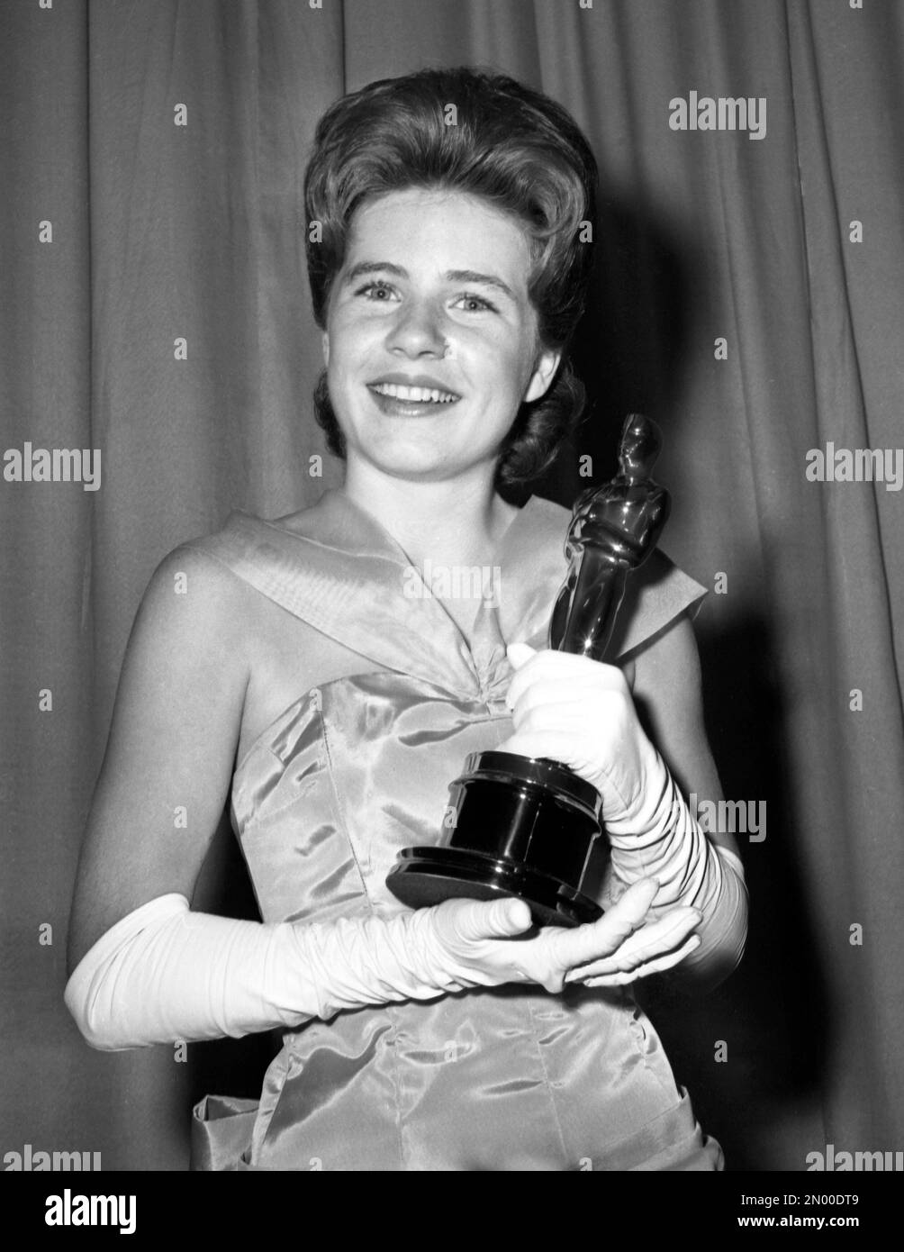 FILE - In this April 8, 1963 file photo, Patty Duke, named best ...