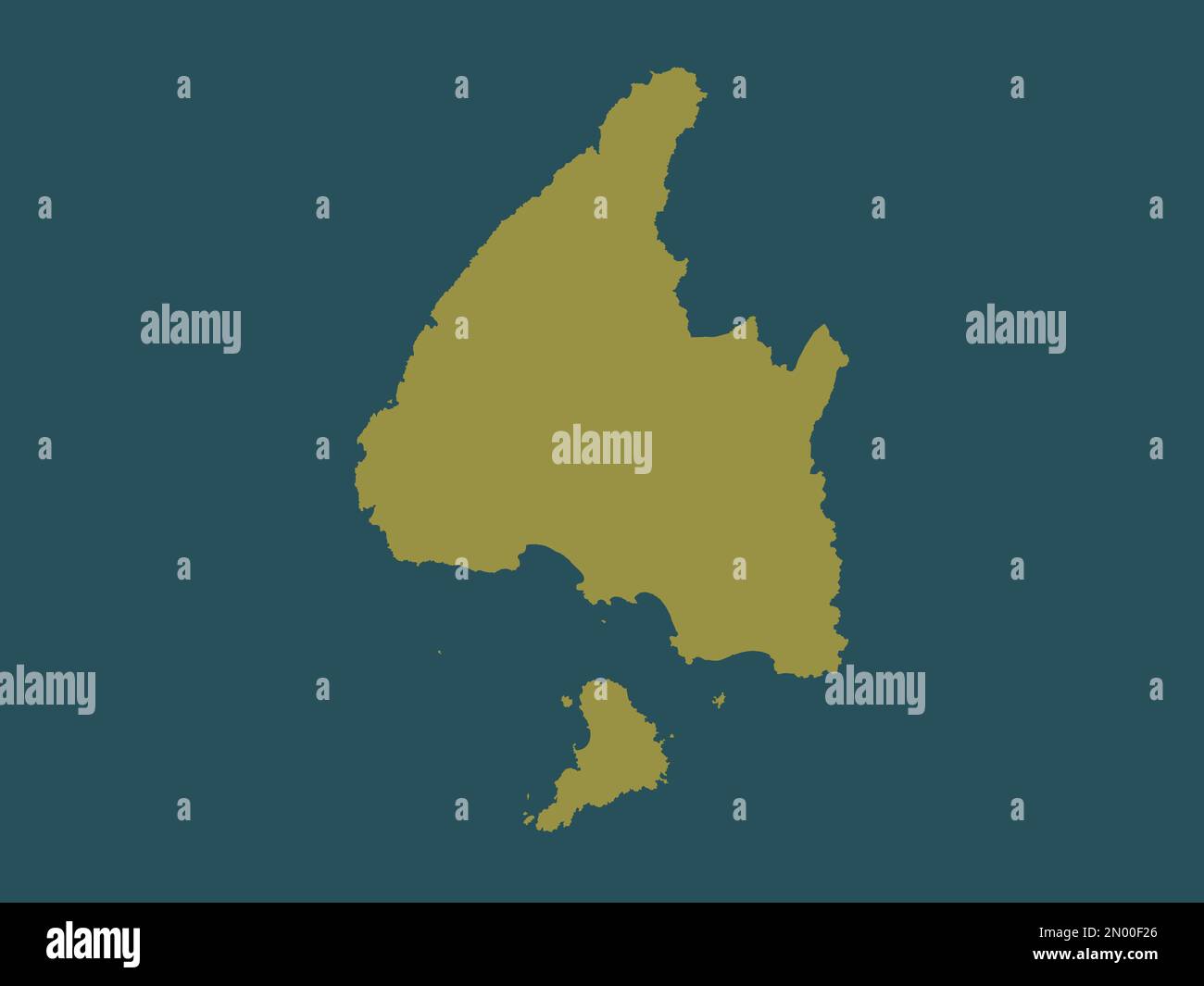 Southland outline map hi-res stock photography and images - Alamy