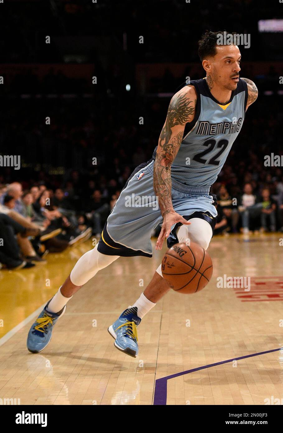 Memphis Grizzlies forward Matt Barnes (22) in action during the second ...