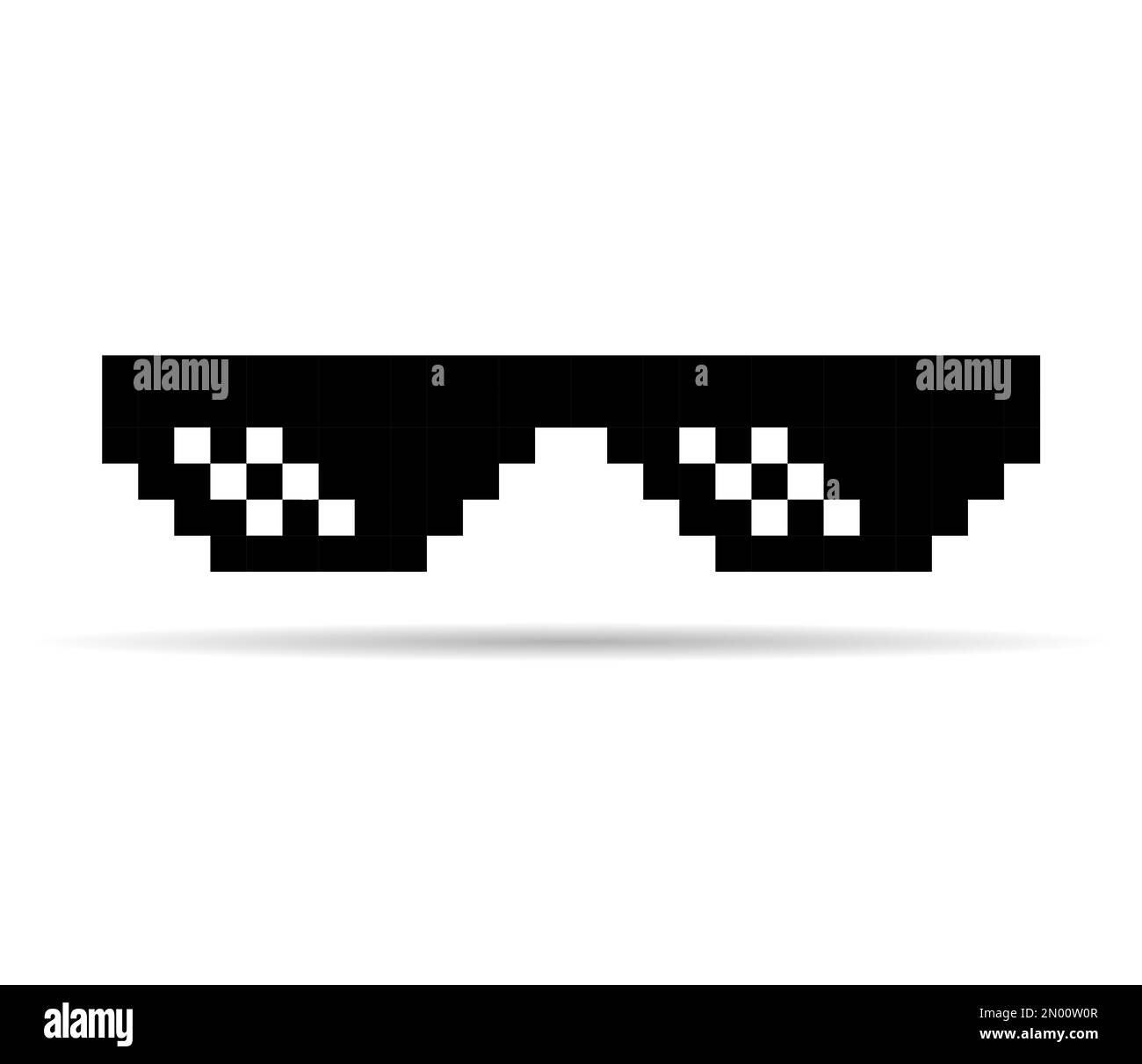 8bit glasses hi-res stock photography and images - Alamy