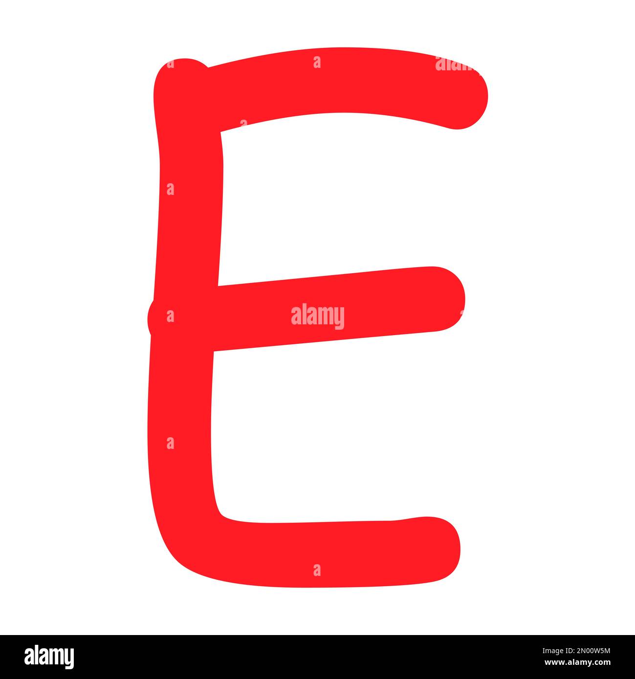 Grade result E . Hand drawn icon in red color. Test exam mark report ... Grade result E . Hand drawn icon in red color. Test exam mark report ...