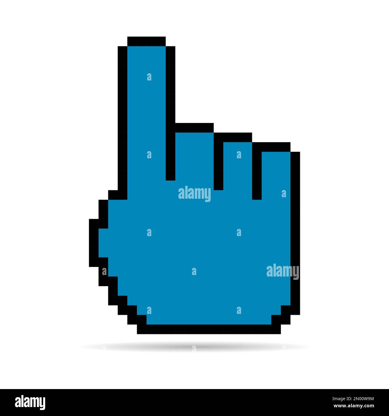 Mouse Cursor Pixel Shadow Icon Web Click Symbol Computer Pointer