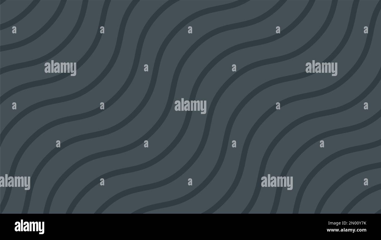 Curve repeat line pattern, graphic abstract retro template, art vector ...