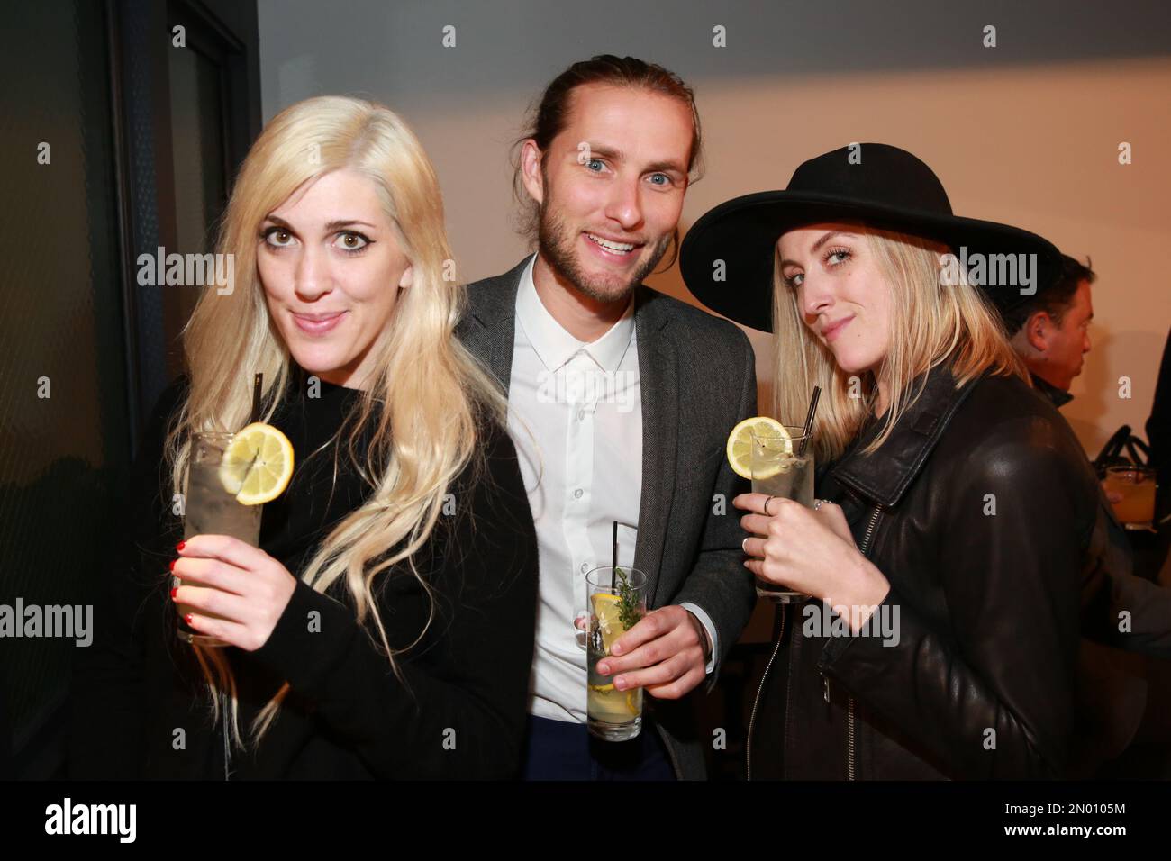 Emily Bach, Christian Blanchet and Abigail Breslin seen at the Leyton ...