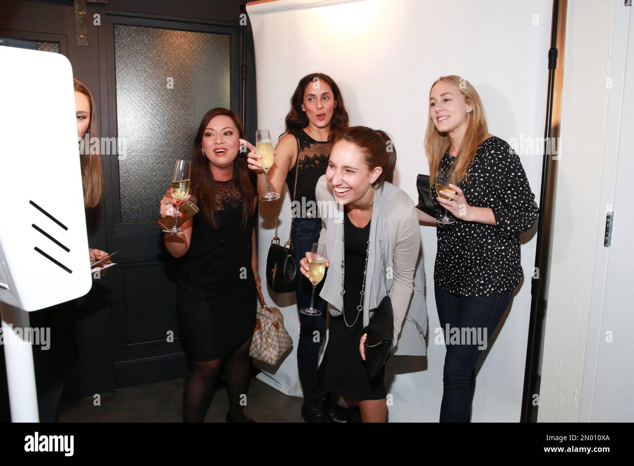 Ada Celones, Husnia Siddiq, Alyse Besserman and Jennifer Cullen seen at ...