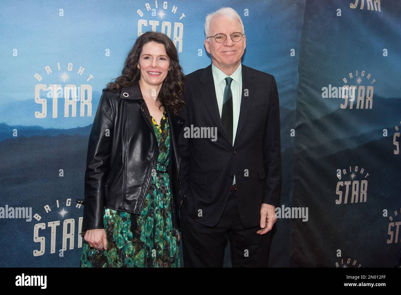 Edie Brickell and Steve Martin attend the Broadway opening night of ...