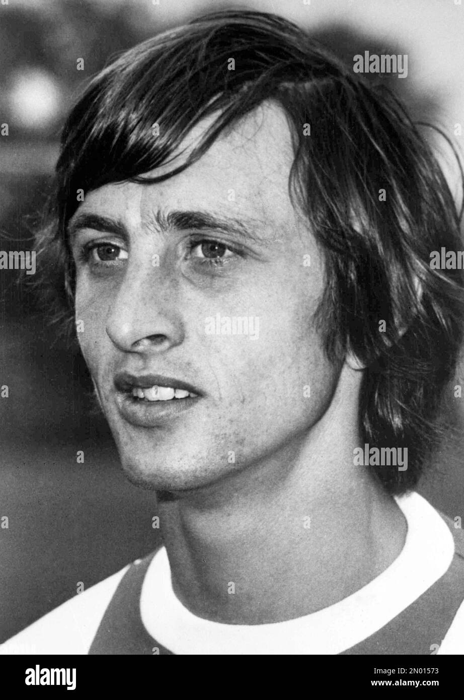 FILE - This is a Nov. 13, 1972 file photo of Dutch soccer player Johan ...