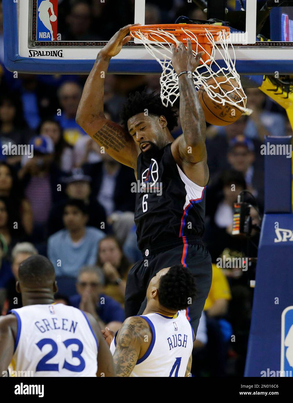 Deandre Jordan Clippers Dunk
