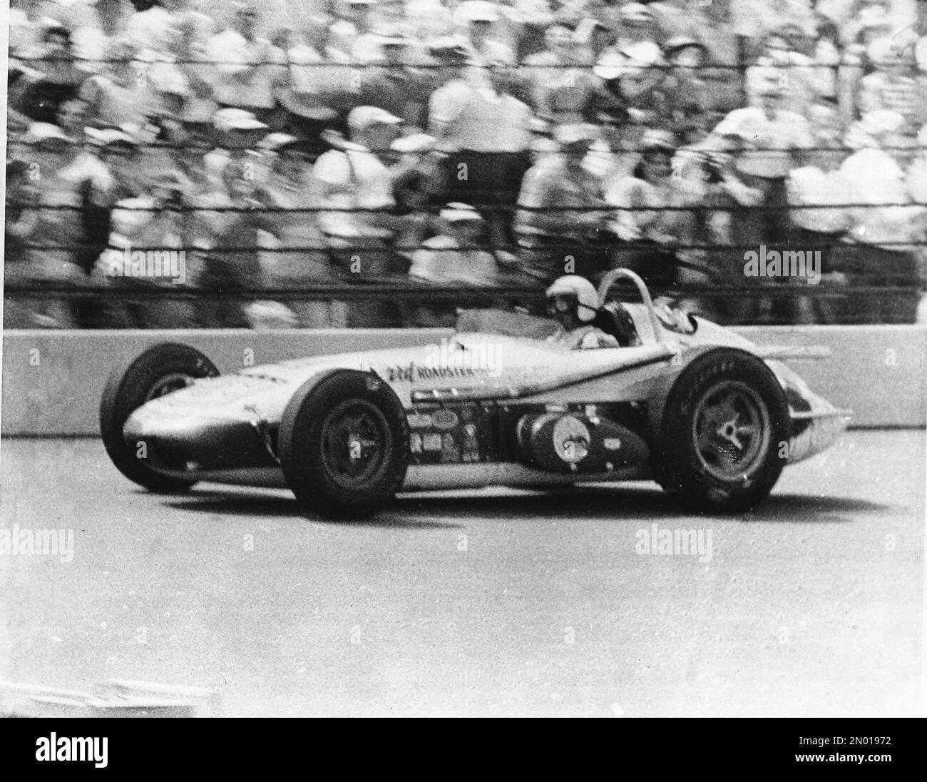 FILE - In this May 30, 1962, file photo, Roger Ward crosses the finish ...