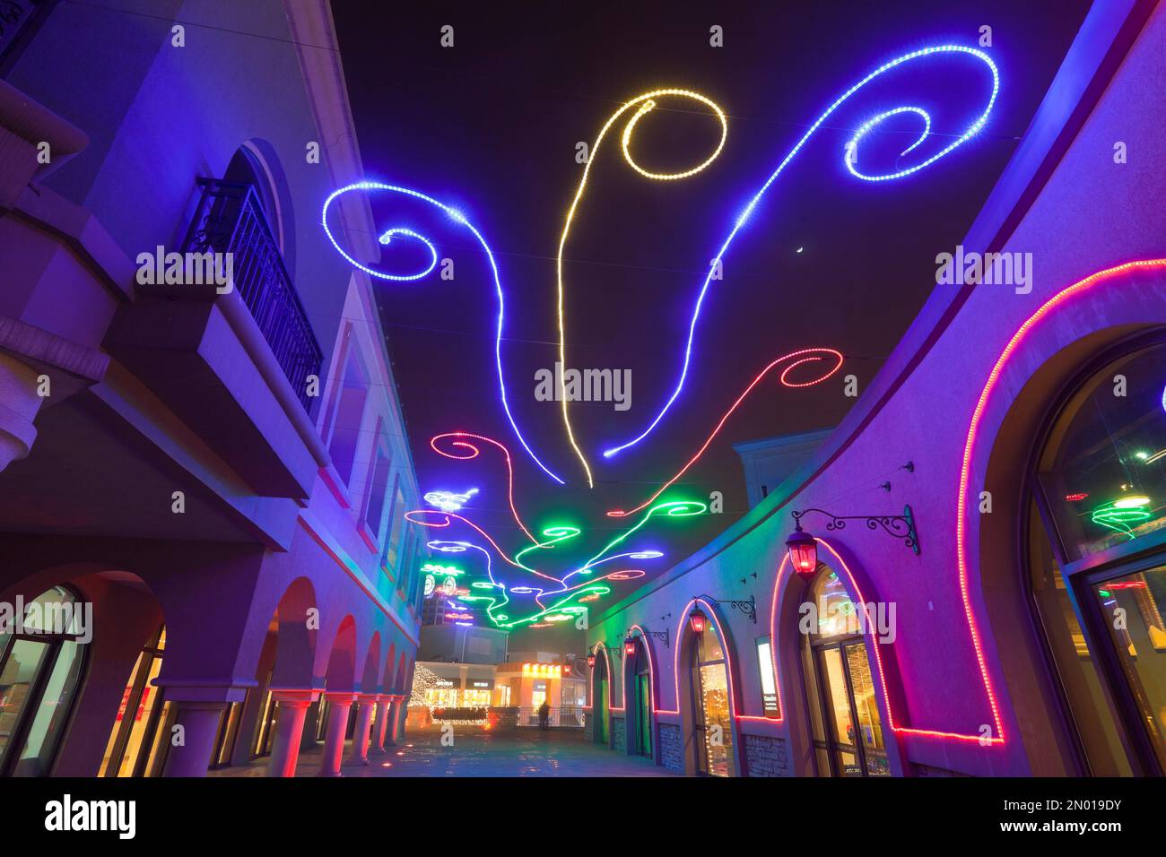 Beijing blue bay district Stock Photo - Alamy