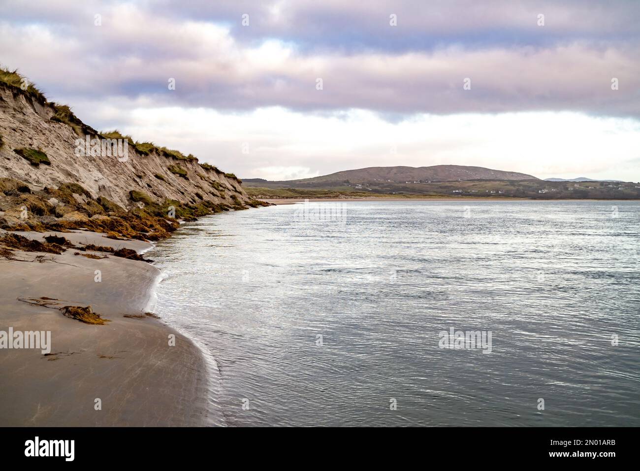Dooey beach by Lettermacaward in County Donegal - Ireland Stock Photo ...