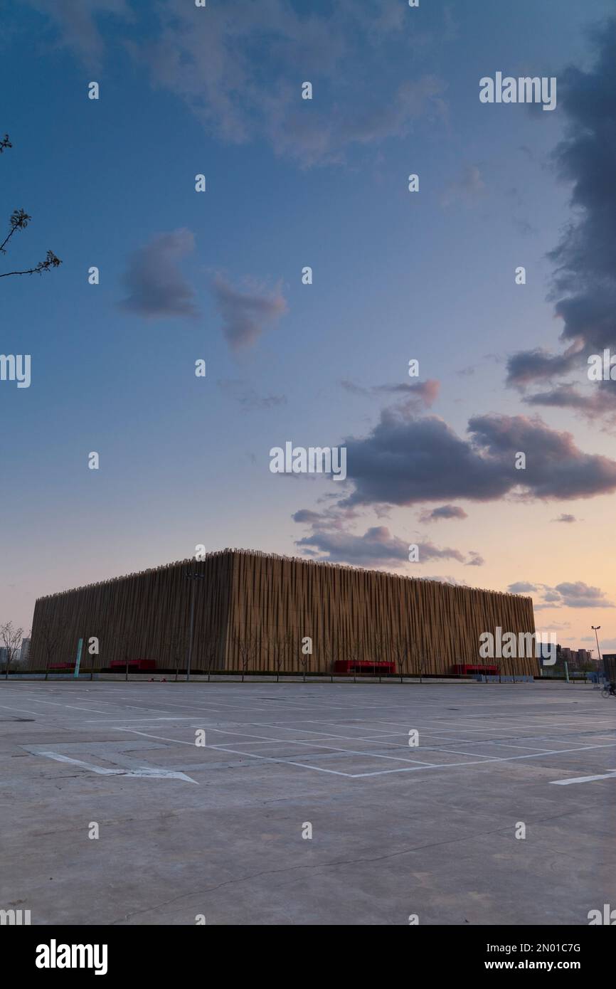 Beijing wukesong basketball stadium Stock Photo - Alamy