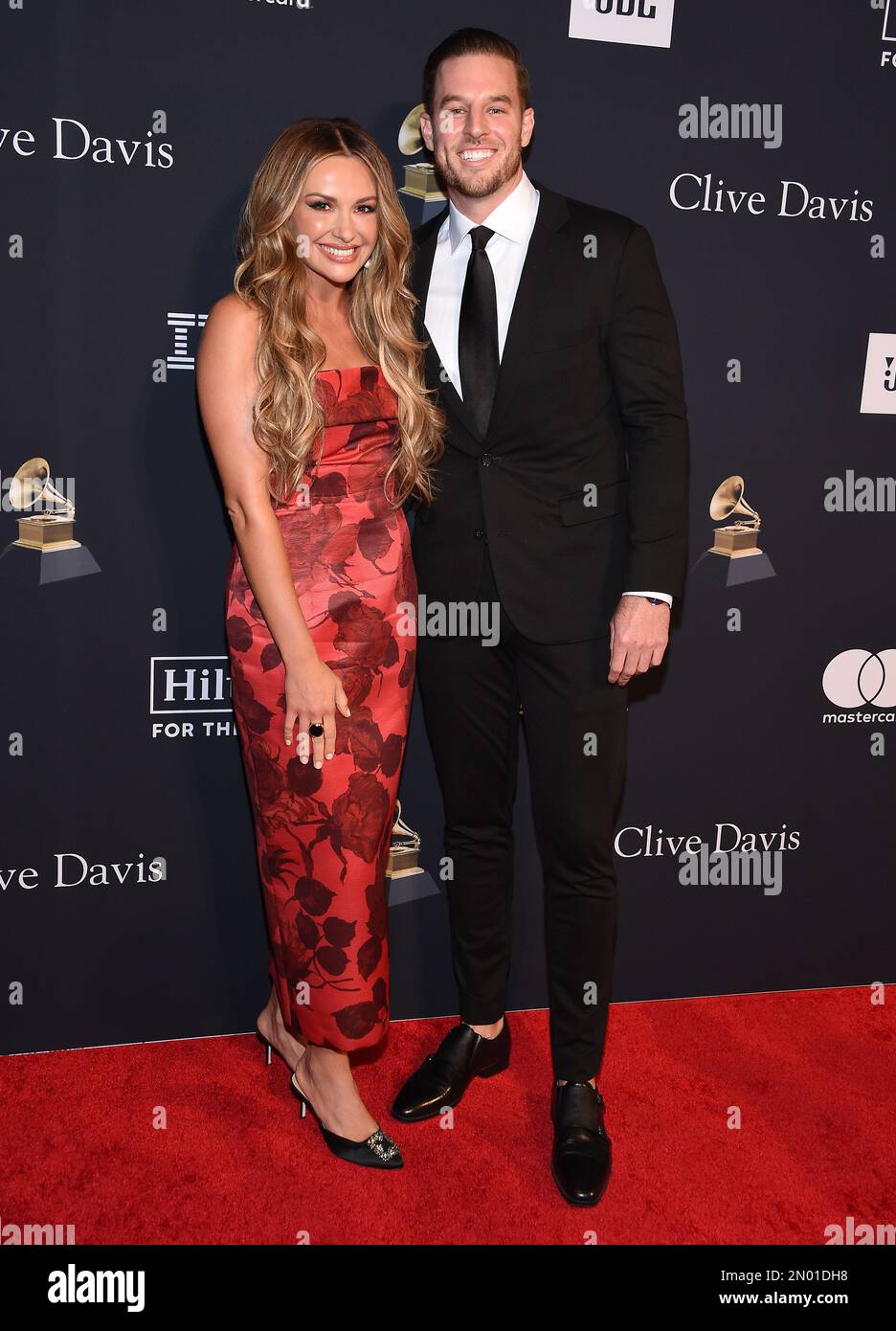 Beverly Hills, USA. 4th Feb 2023. Carly Pearce and Riley King arriving ...