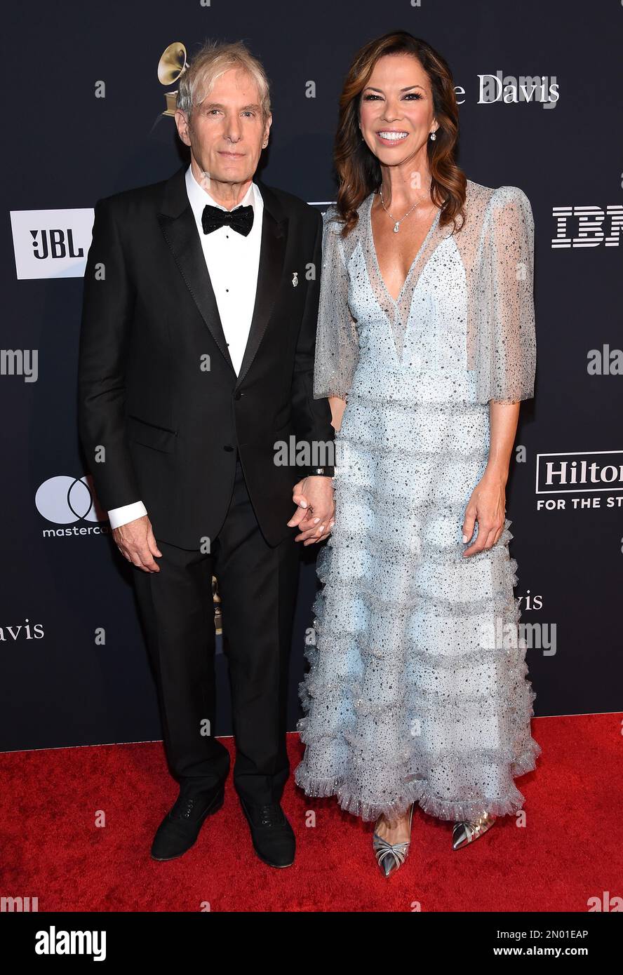 Beverly Hills, USA. 4th Feb 2023. Michael Bolton and Heather Kerzner ...