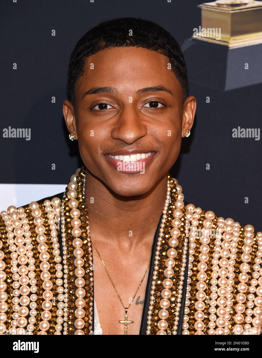 Beverly Hills, USA. 4th Feb 2023. Myles Frost arriving to the 2023 Pre ...