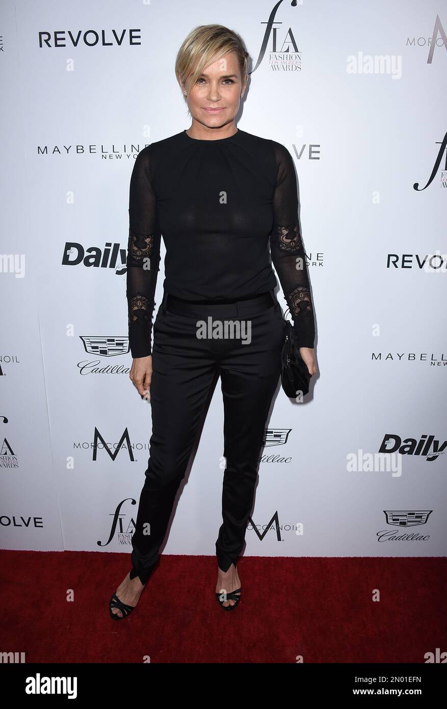 Yolanda Foster arrives at Daily Front Row's Fashion Los Angeles Awards ...