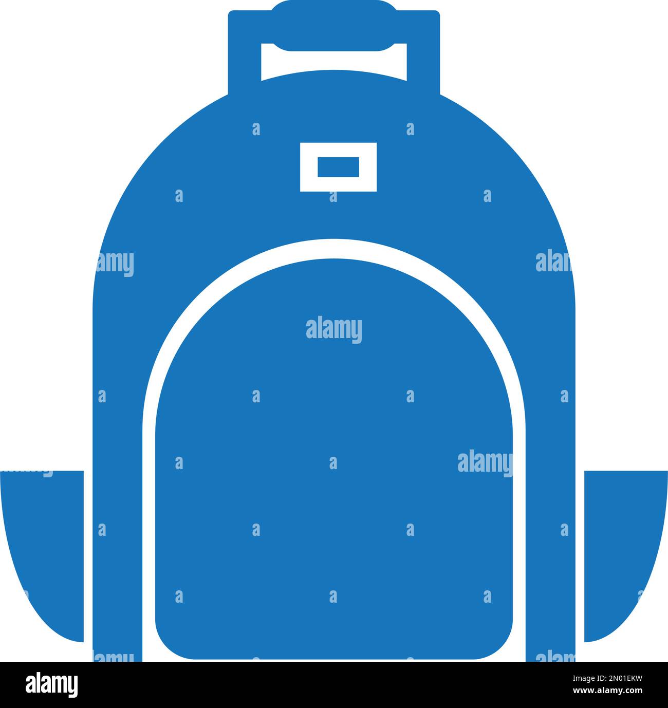 bagpack travel icon logo design illustration Stock Vector Image & Art ...