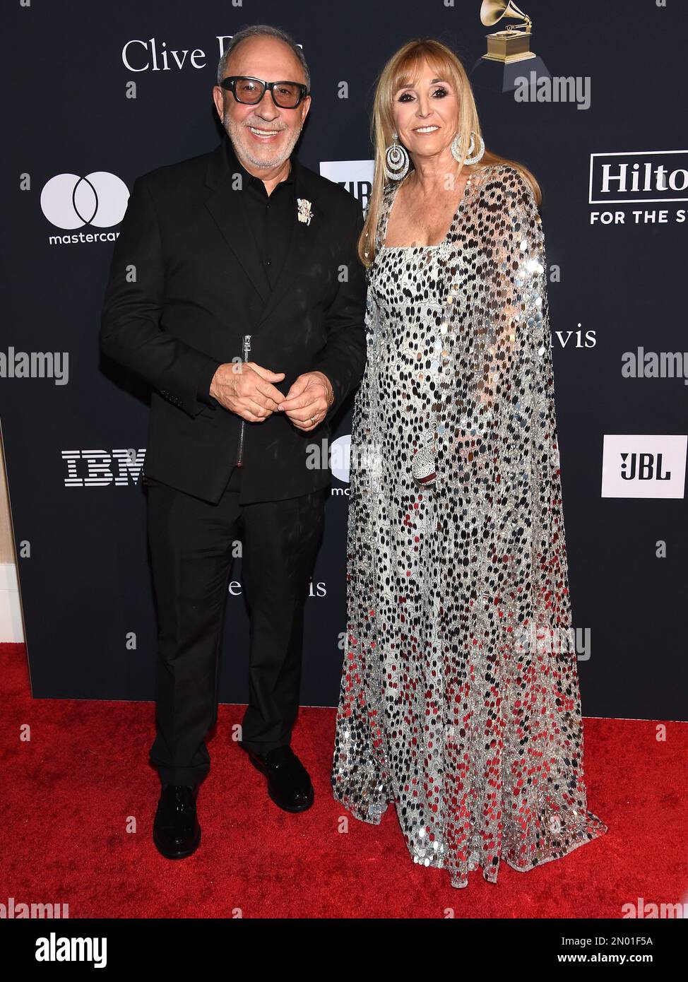 Beverly Hills, USA. 4th Feb 2023. Emilio Estefan and Iris Smith ...