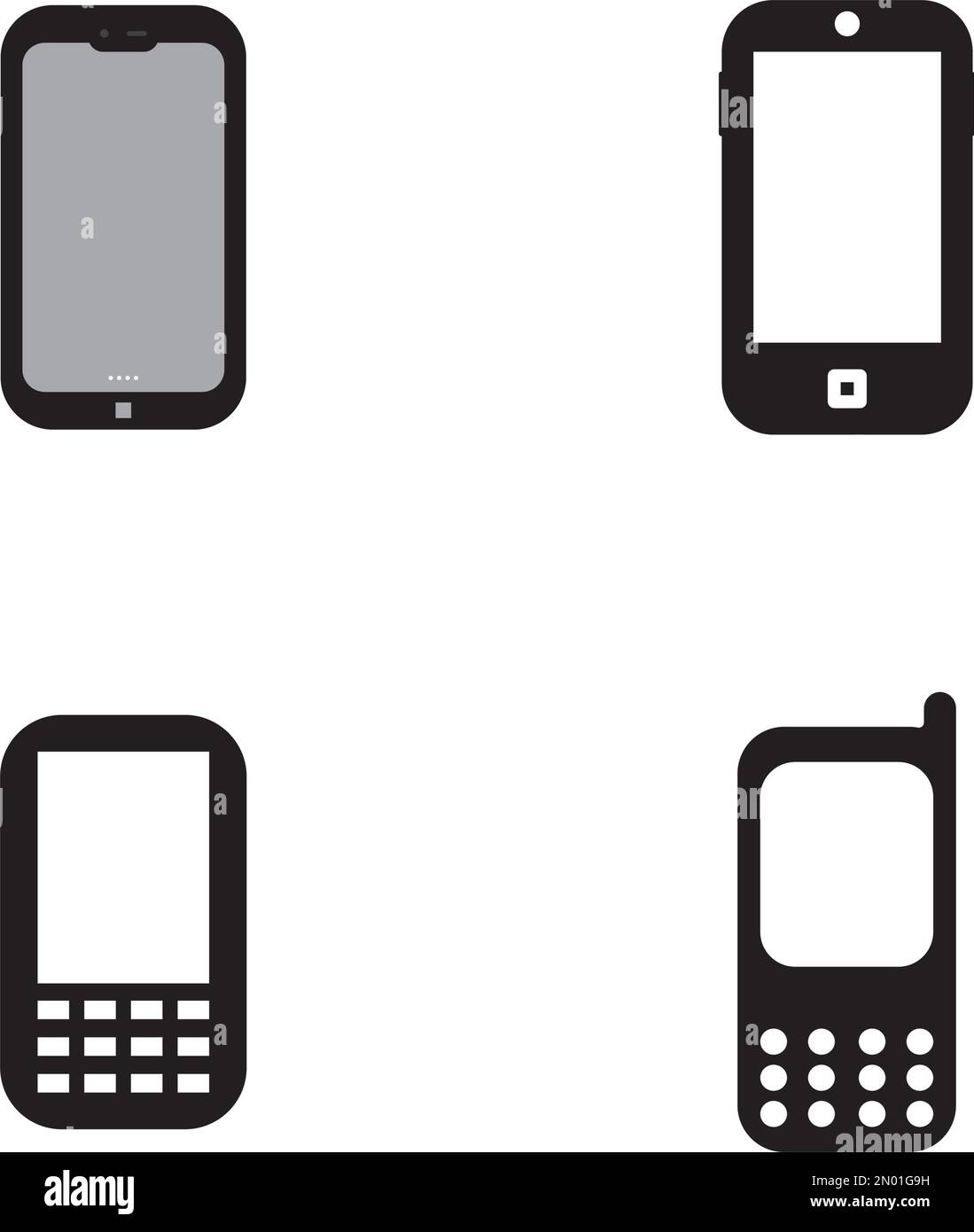 Smartphone logo vector design illustration Stock Vector Image & Art - Alamy