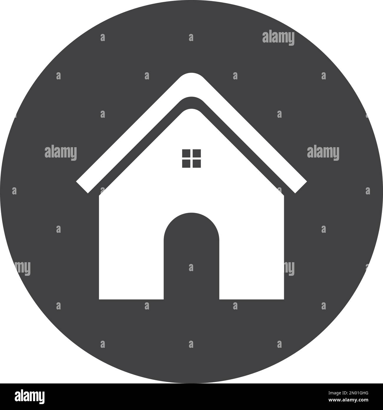 home house cottage icon vector logo design Stock Vector Image & Art - Alamy