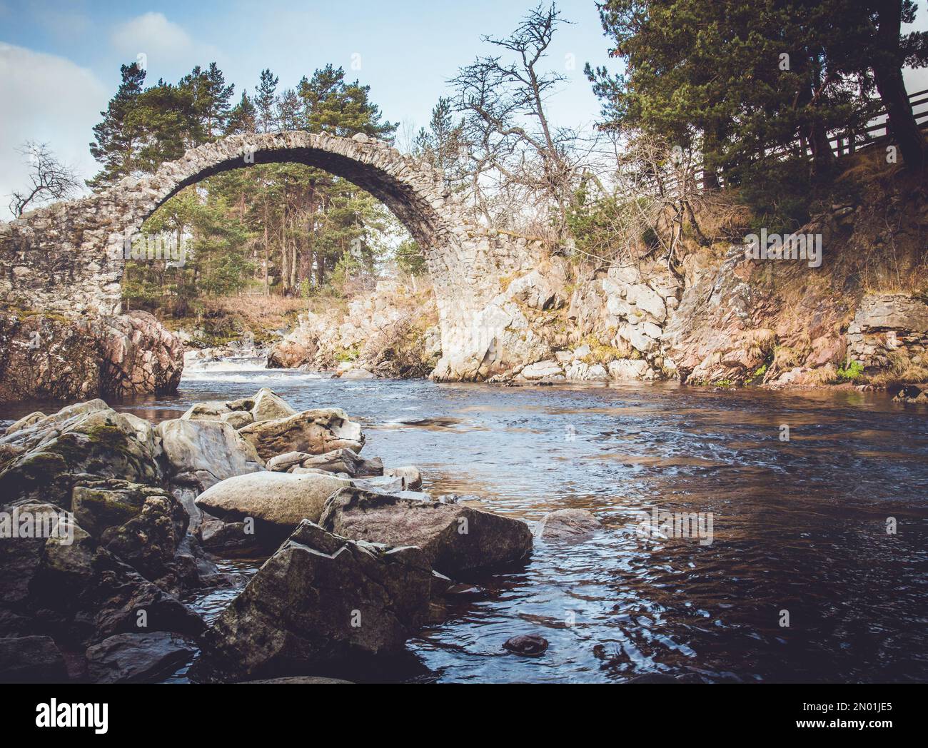 Scottish village carrbridge hi-res stock photography and images - Alamy