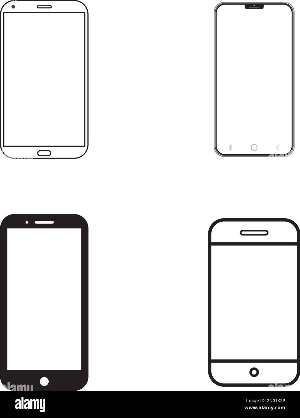 Smartphone logo vector design illustration Stock Vector Image & Art - Alamy