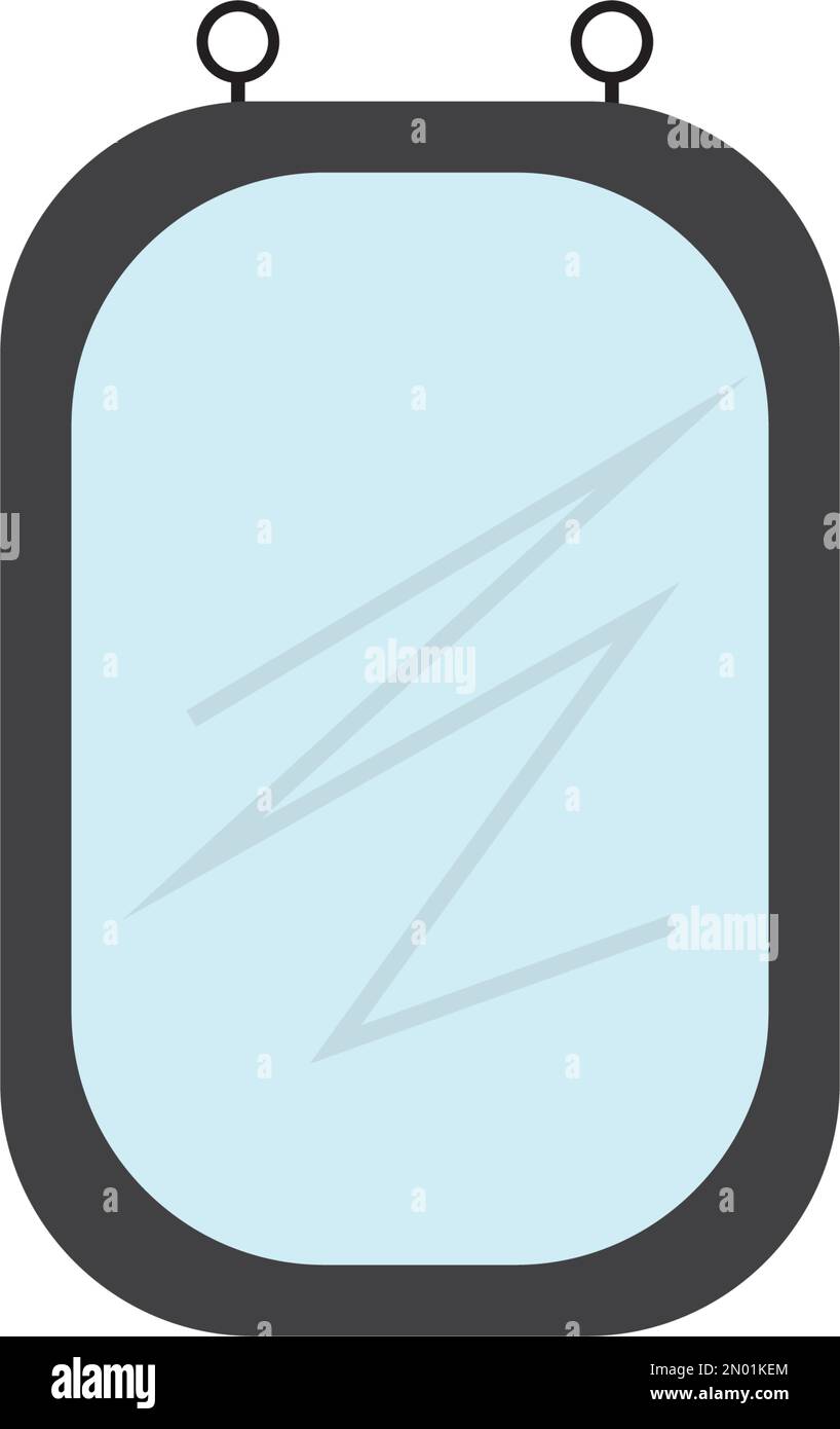 mirror logo vector icon design illustration Stock Vector Image & Art ...