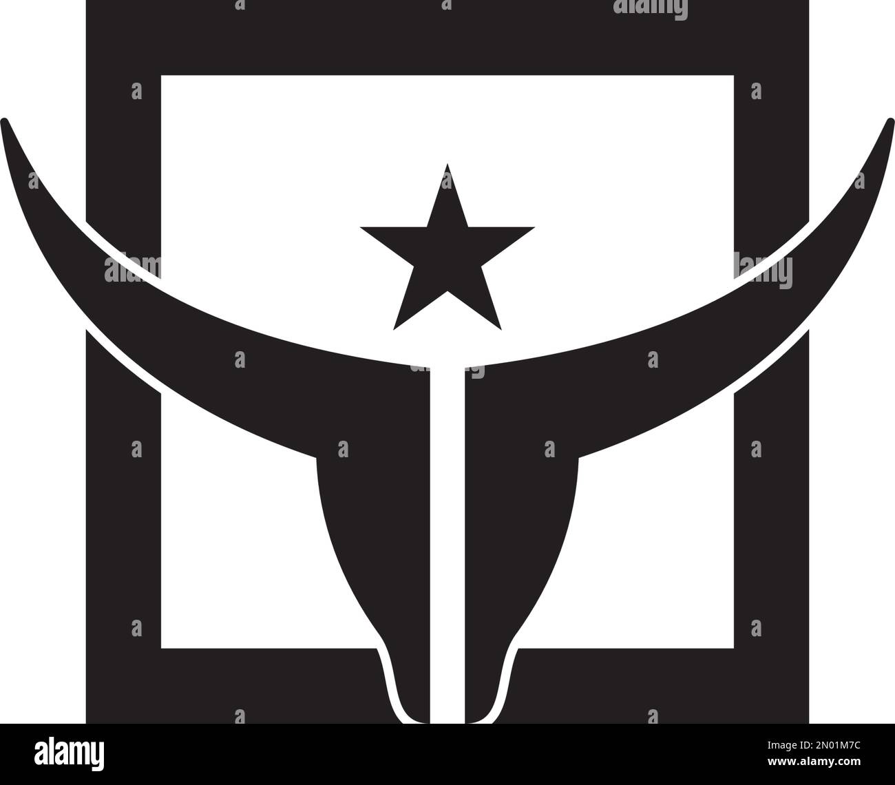 Taurus sign zodiac head Black and White Stock Photos & Images - Alamy