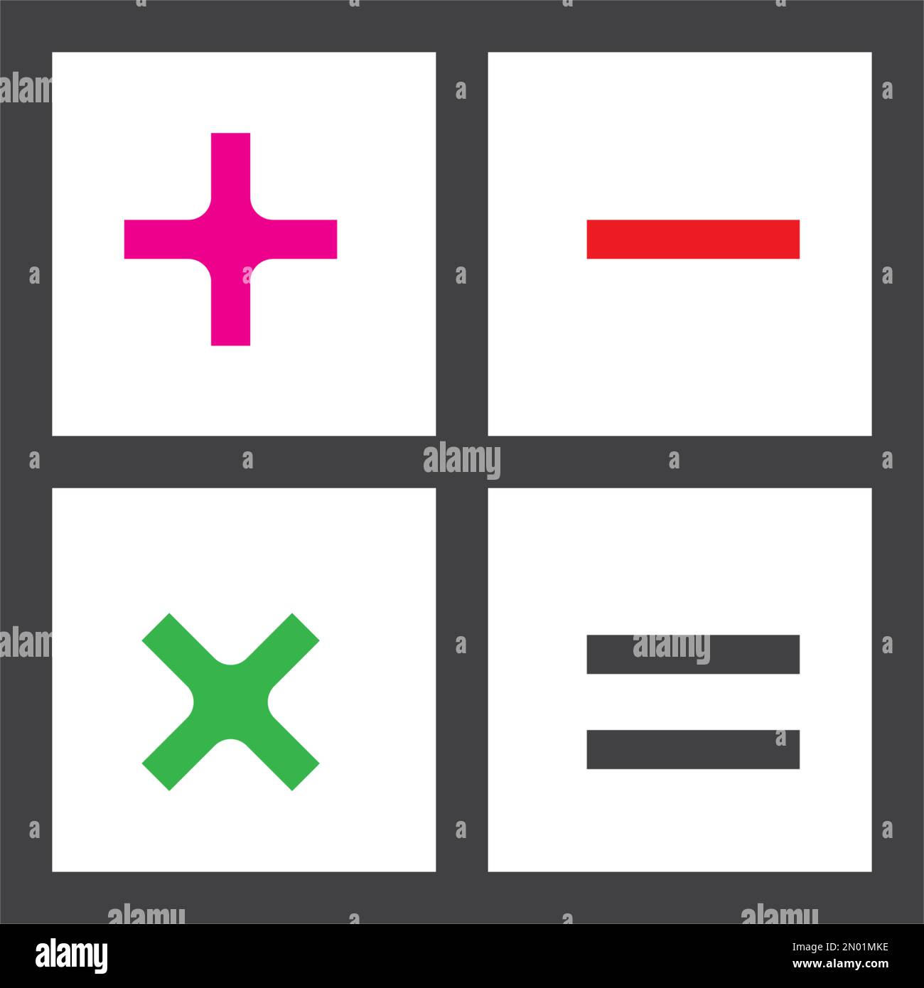 calculator logo vector icon illustration Stock Vector Image & Art - Alamy