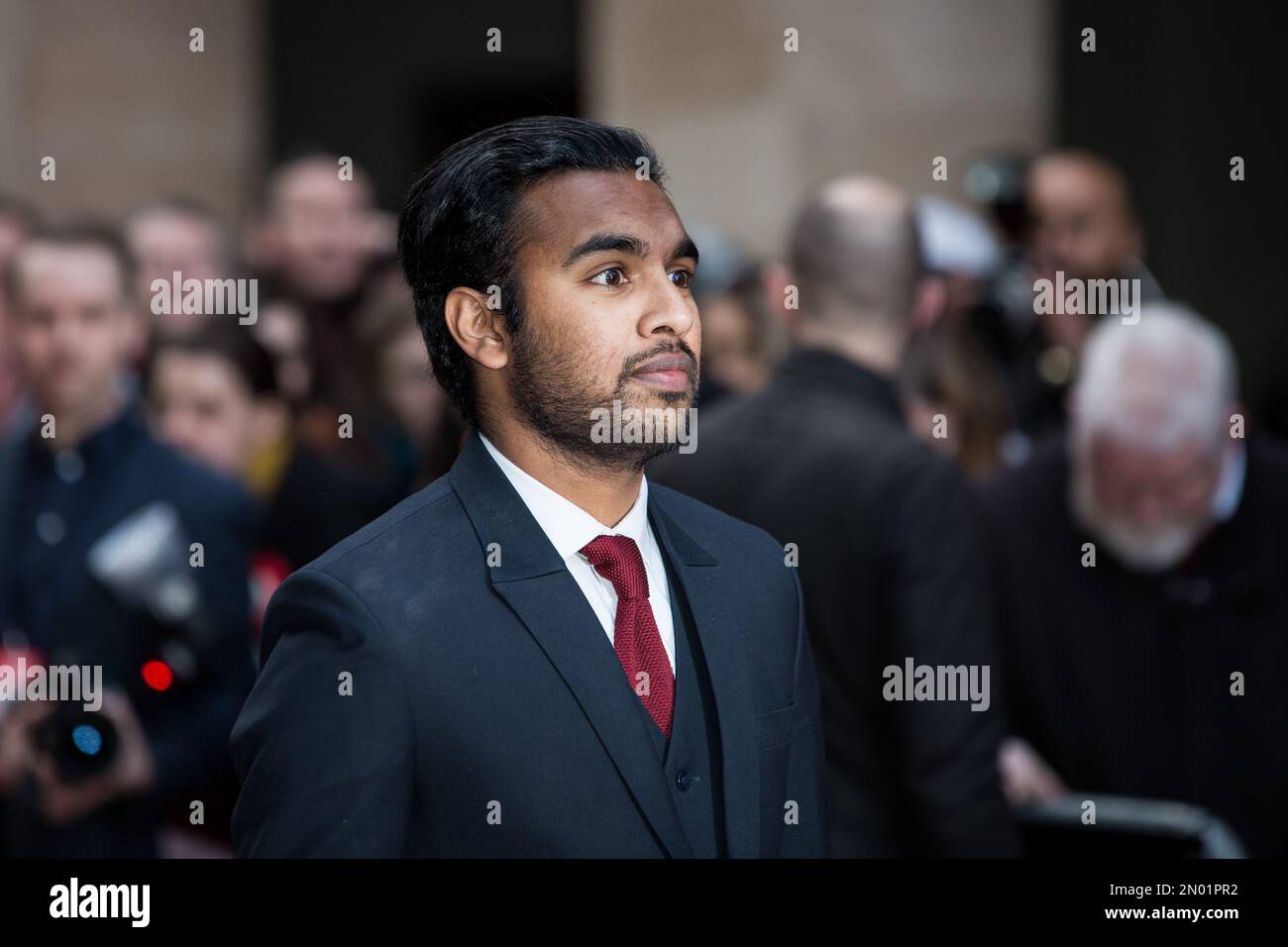 Himesh Patel poses for photographers upon arrival at the Empire Film ...