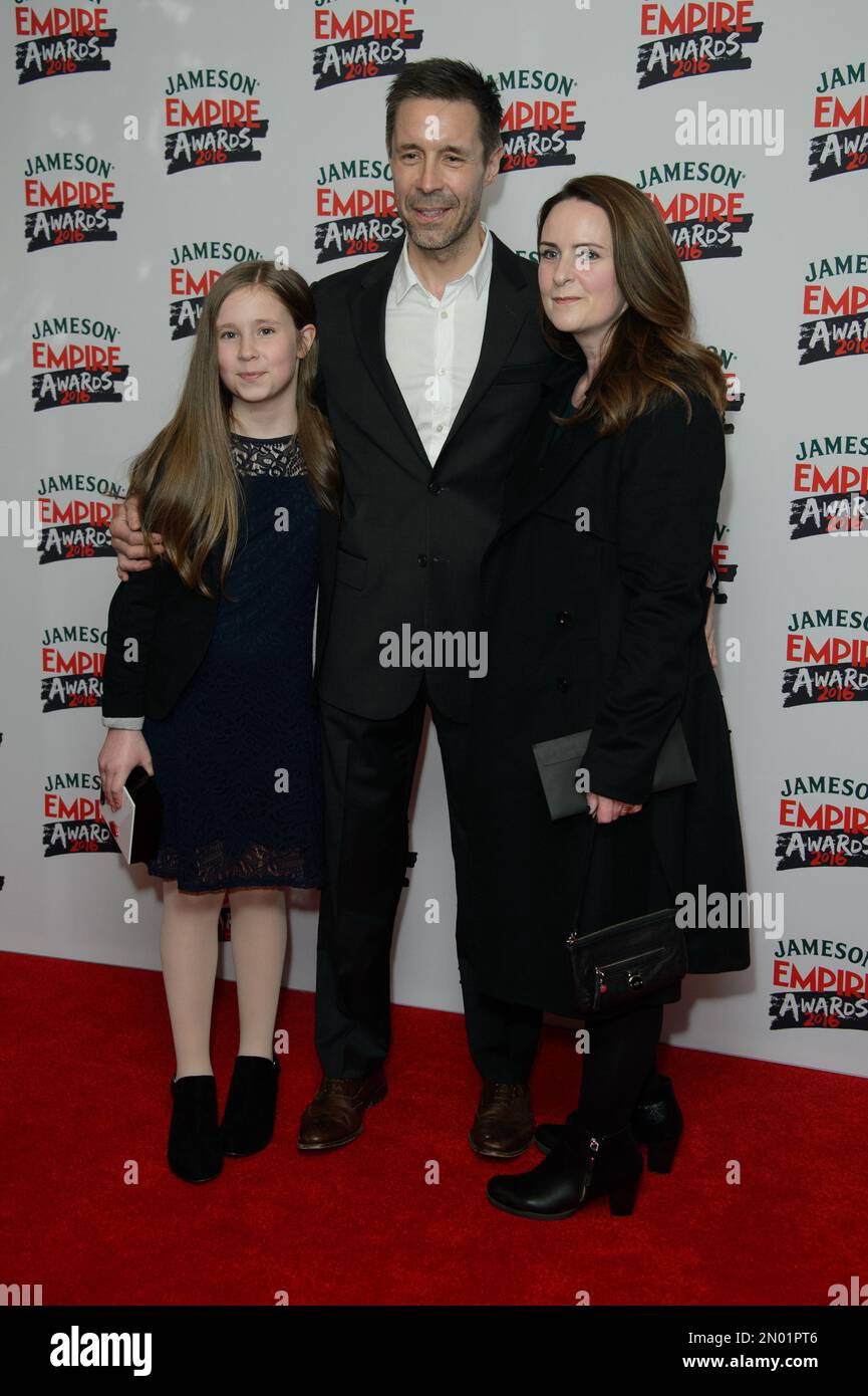 Paddy Considine and Shelley Considine pose for photographers upon ...