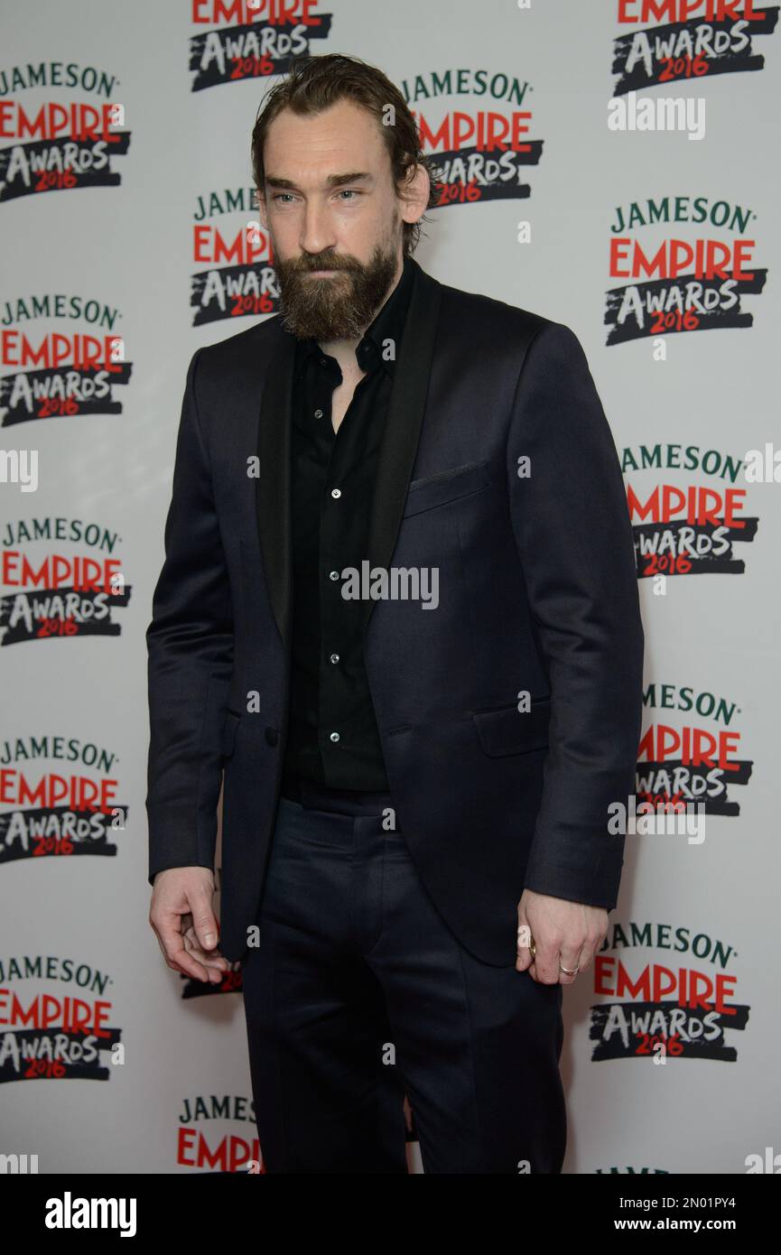 Joseph Mawle poses for photographers upon arrival at the 'Empire Film ...