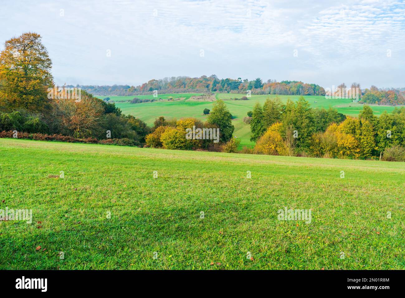 Lullingstone Country Park in autumn colours, Kent, UK Stock Photo - Alamy