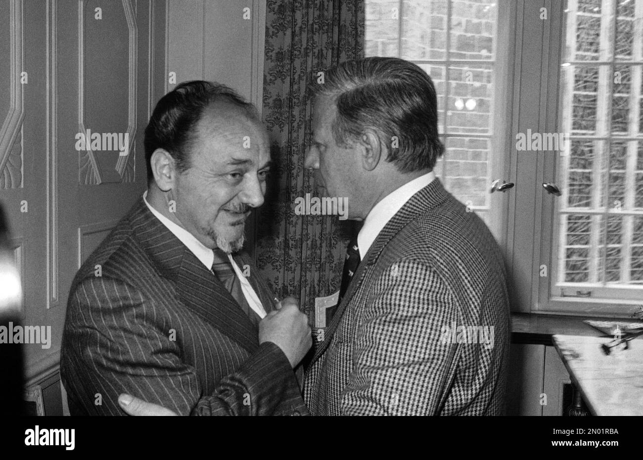 FILE - In this July 6, 1978 file photo, Danish Prime Minister Anker ...