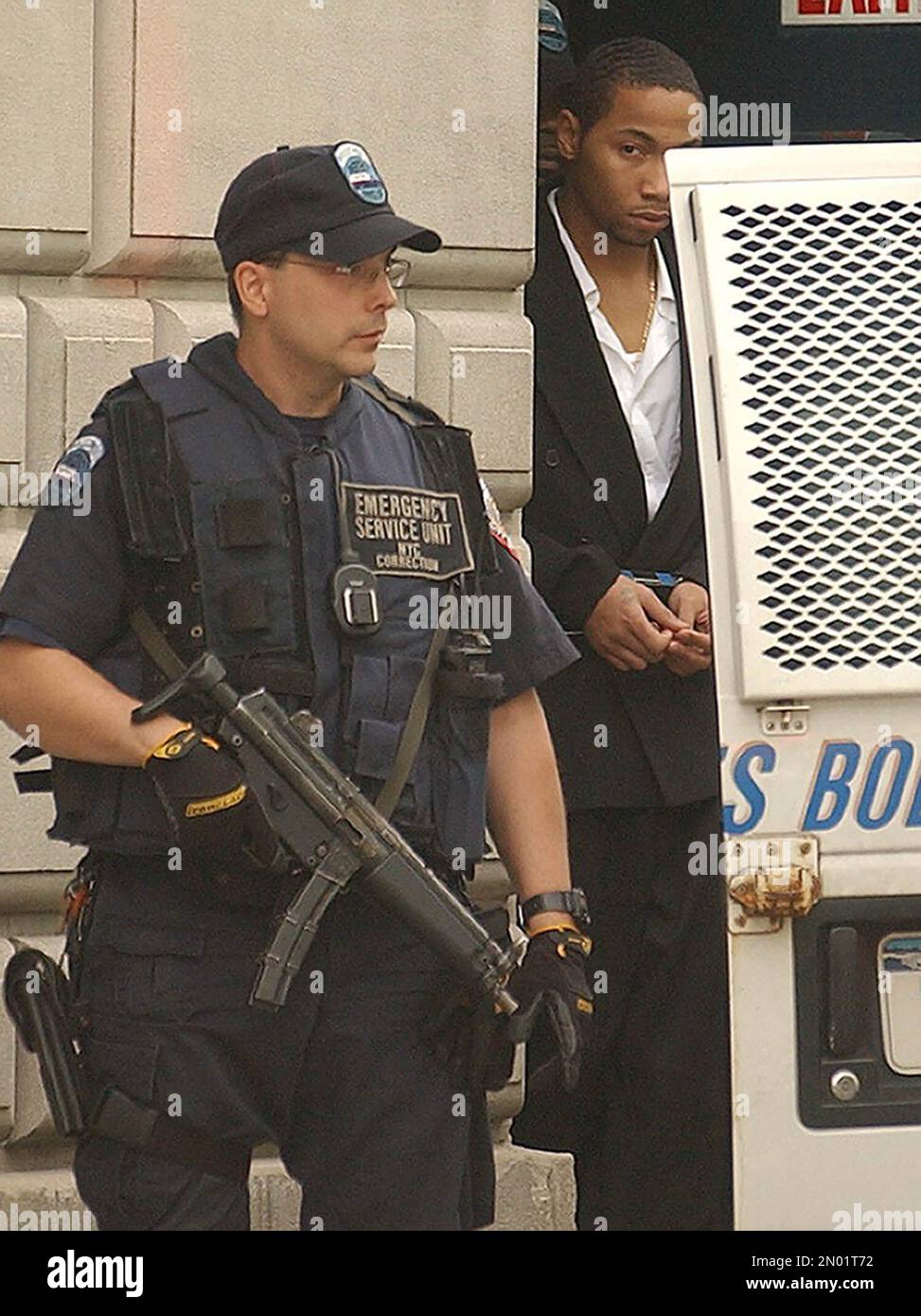 FILE - In this July 30, 2003, file photo, Ronell Wilson, right, is ...