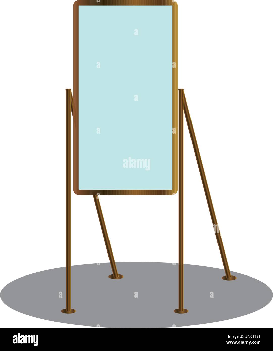 mirror logo vector icon design illustration Stock Vector Image & Art ...