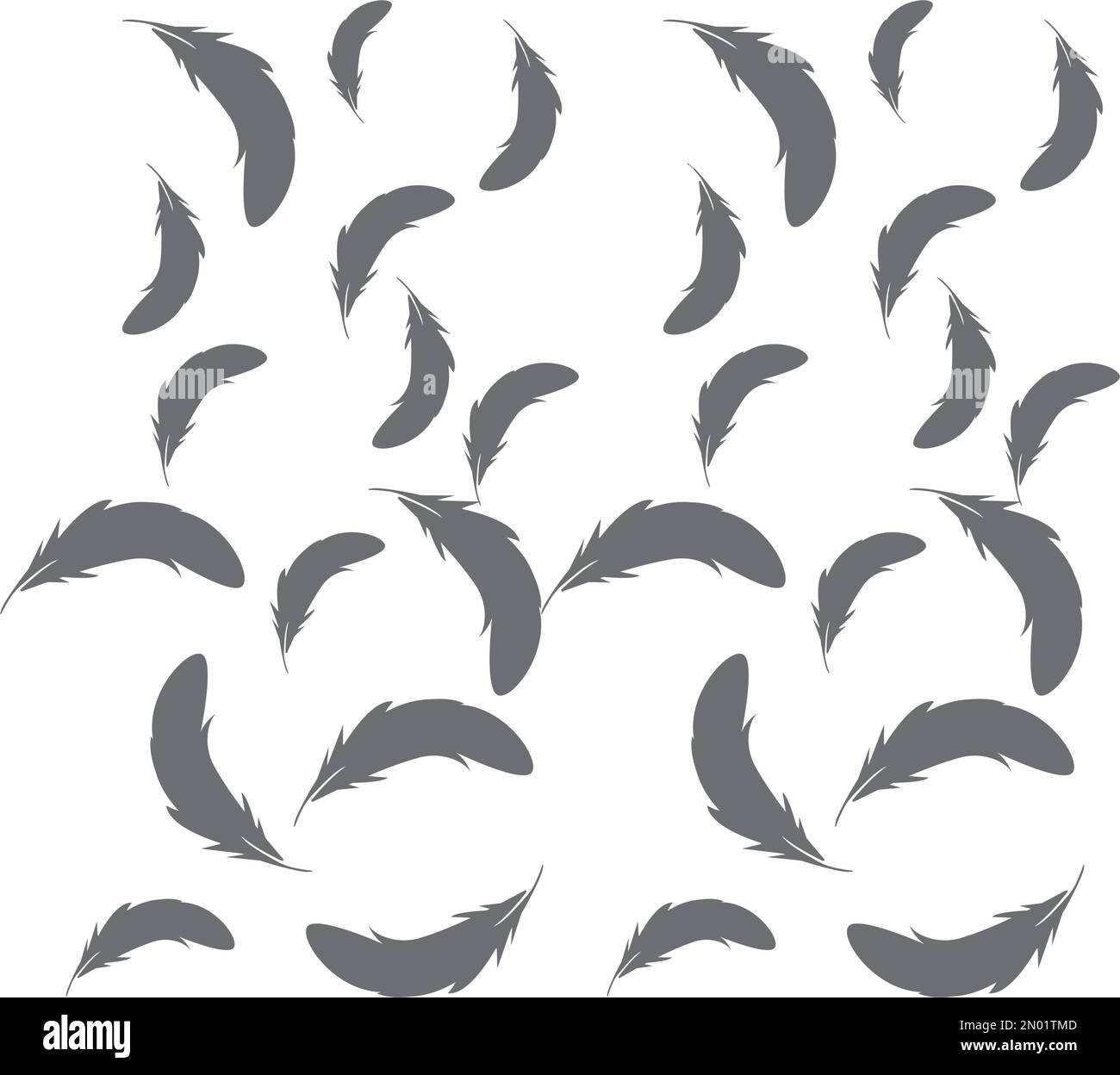 Feather logo background wallpaper illustration design Stock Vector ...