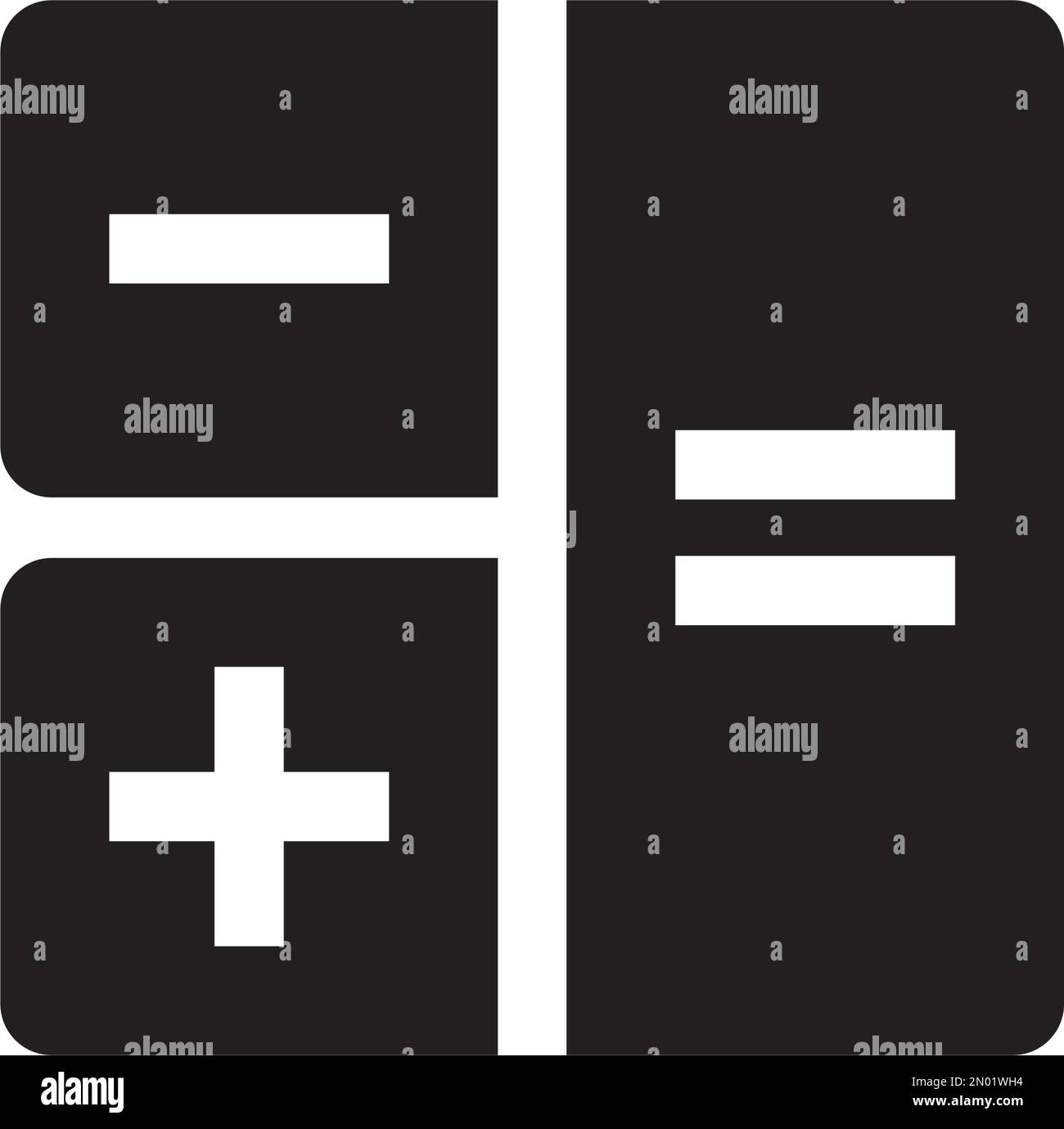 calculator logo vector icon illustration Stock Vector Image & Art - Alamy