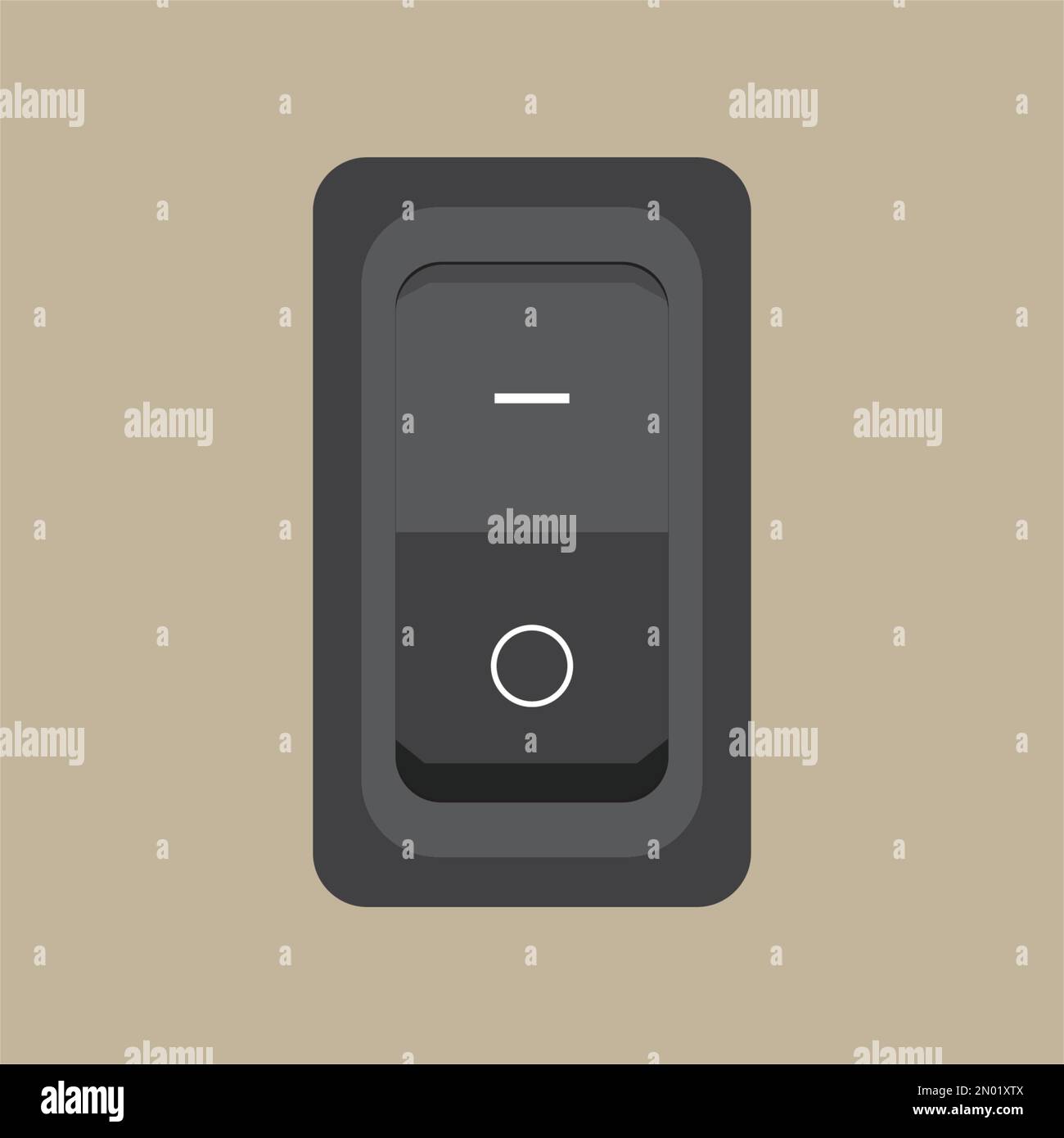 electric switch icon vector logo design Stock Vector Image & Art - Alamy