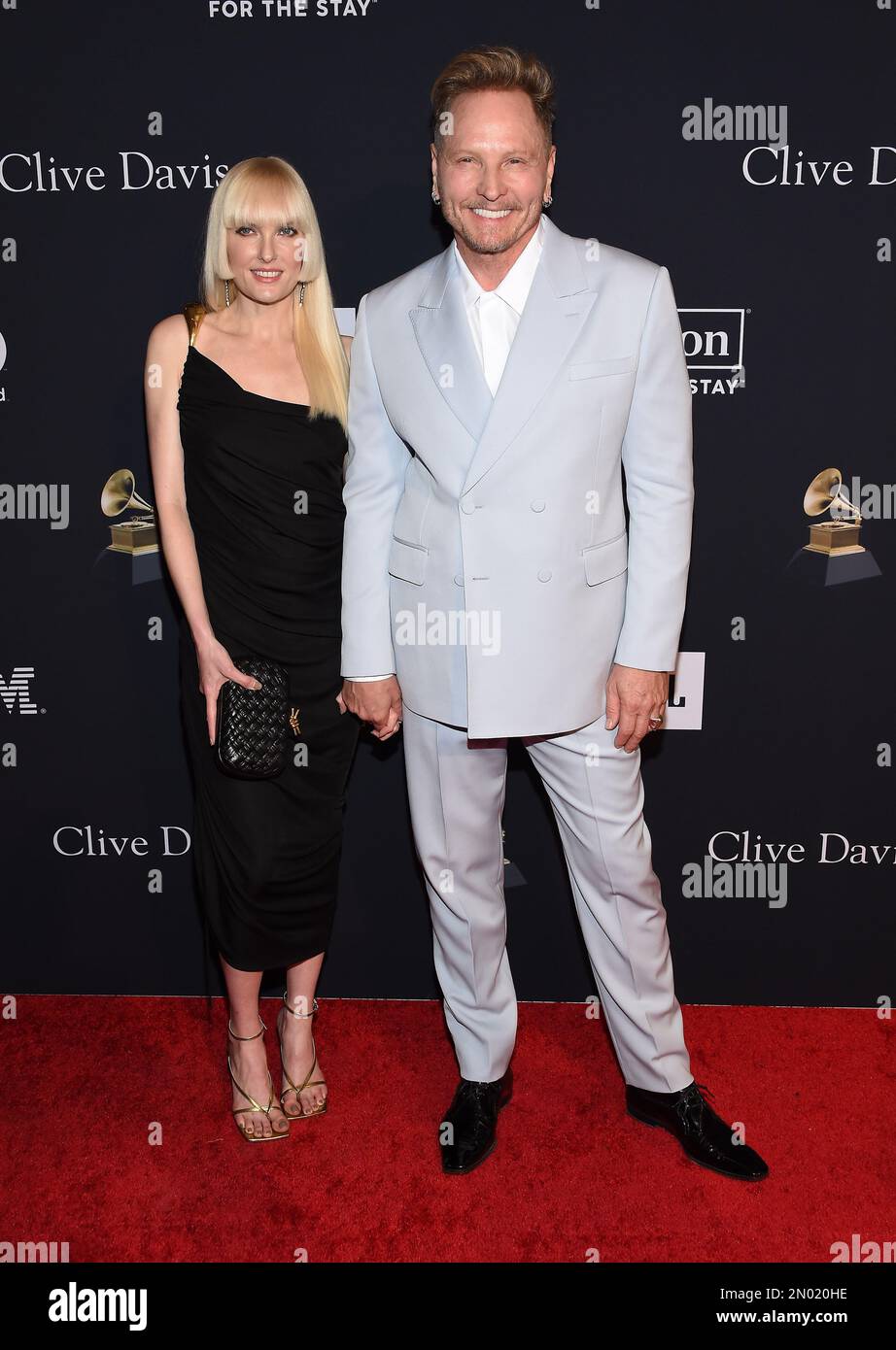 Beverly Hills, USA. 4th Feb 2023. Ace Harper and Matt Sorum arriving to ...