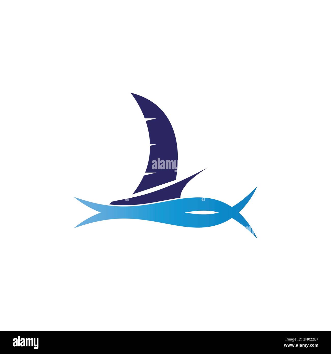 sailboat logo vector template design illustration Stock Vector Image ...