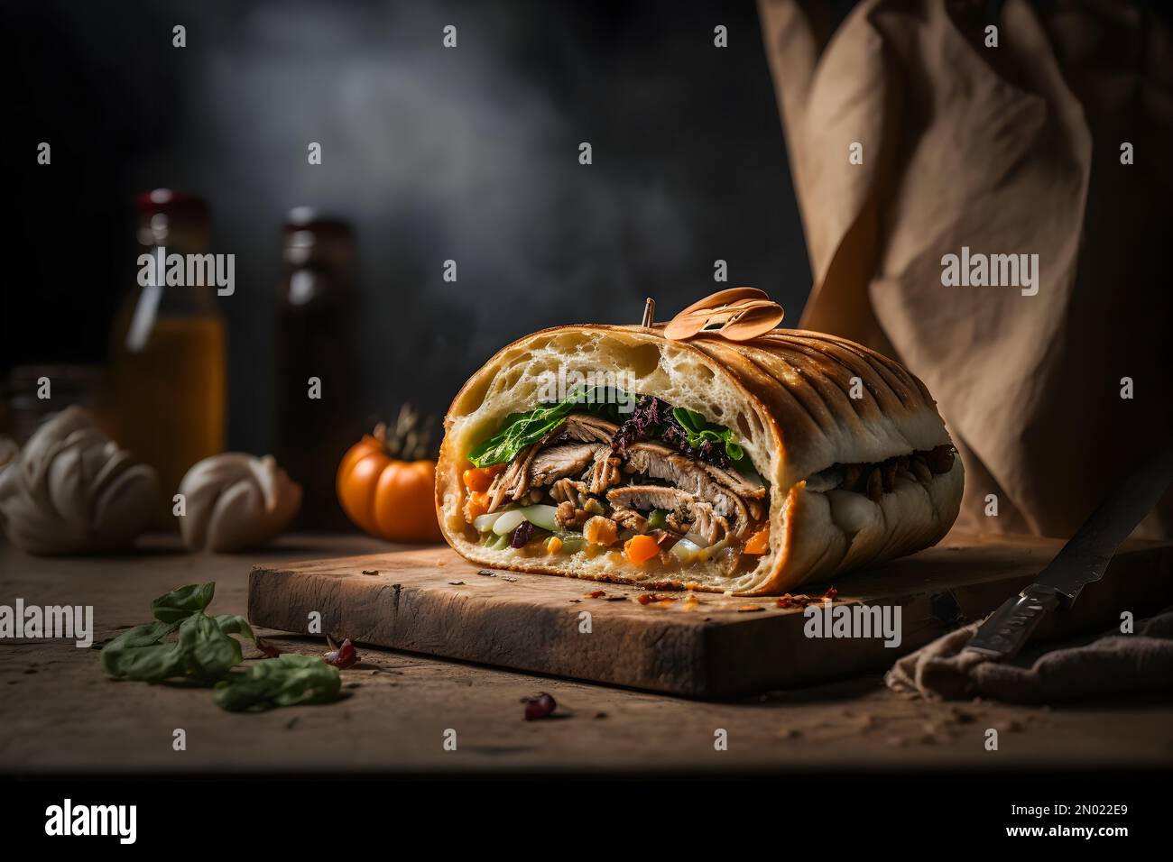 Celebrate the taste of Italy with our Porchetta sandwich italian food ...
