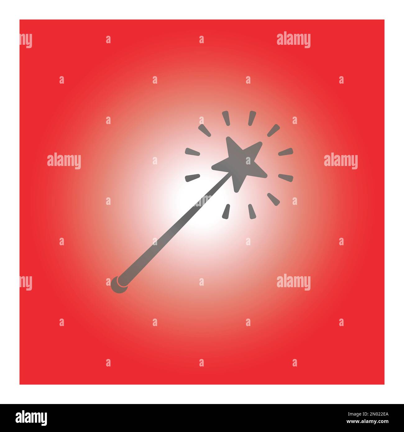 magic wand logo vector illustration design Stock Vector Image & Art - Alamy