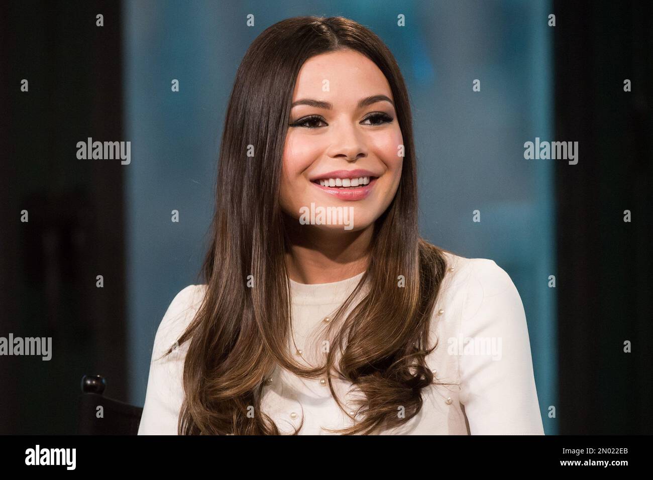 Miranda Cosgrove participates in AOL's BUILD Speaker Series to discuss ...