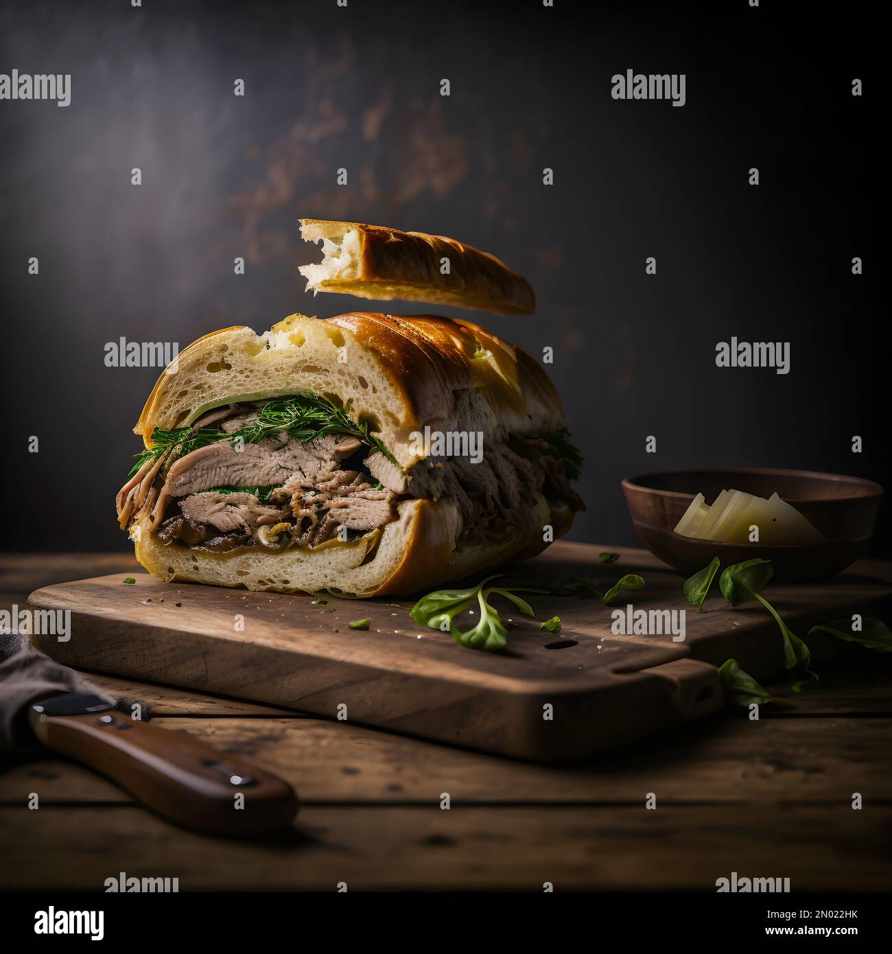 Celebrate the taste of Italy with our Porchetta sandwich italian food ...