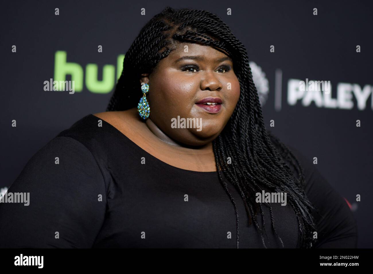 Gabourey Sidibe attends the 33rd Annual Paleyfest: "Difficult People" held at the Dolby Theatre ...