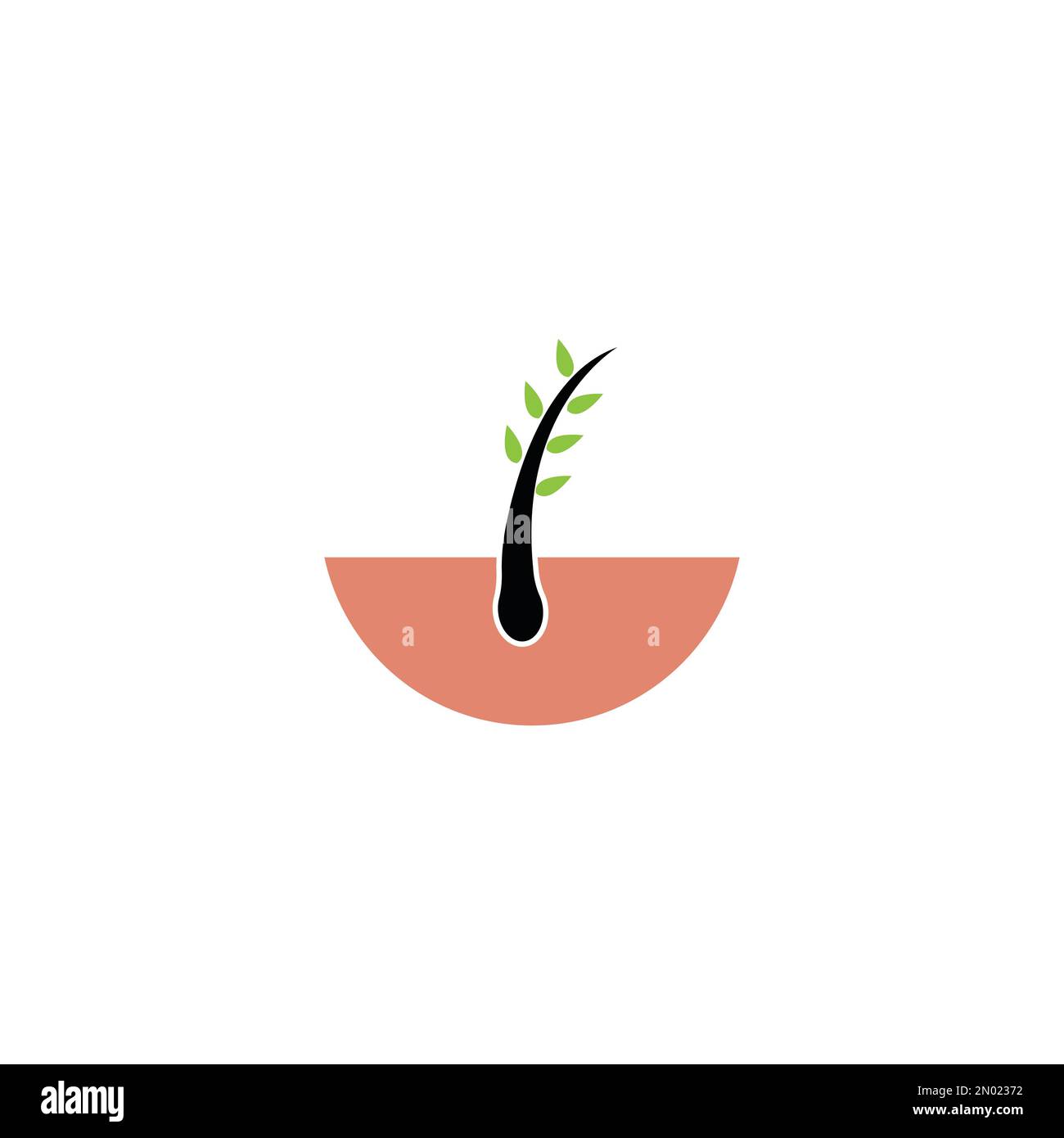 Hair treatment logo vector symbol design Stock Vector Image & Art - Alamy