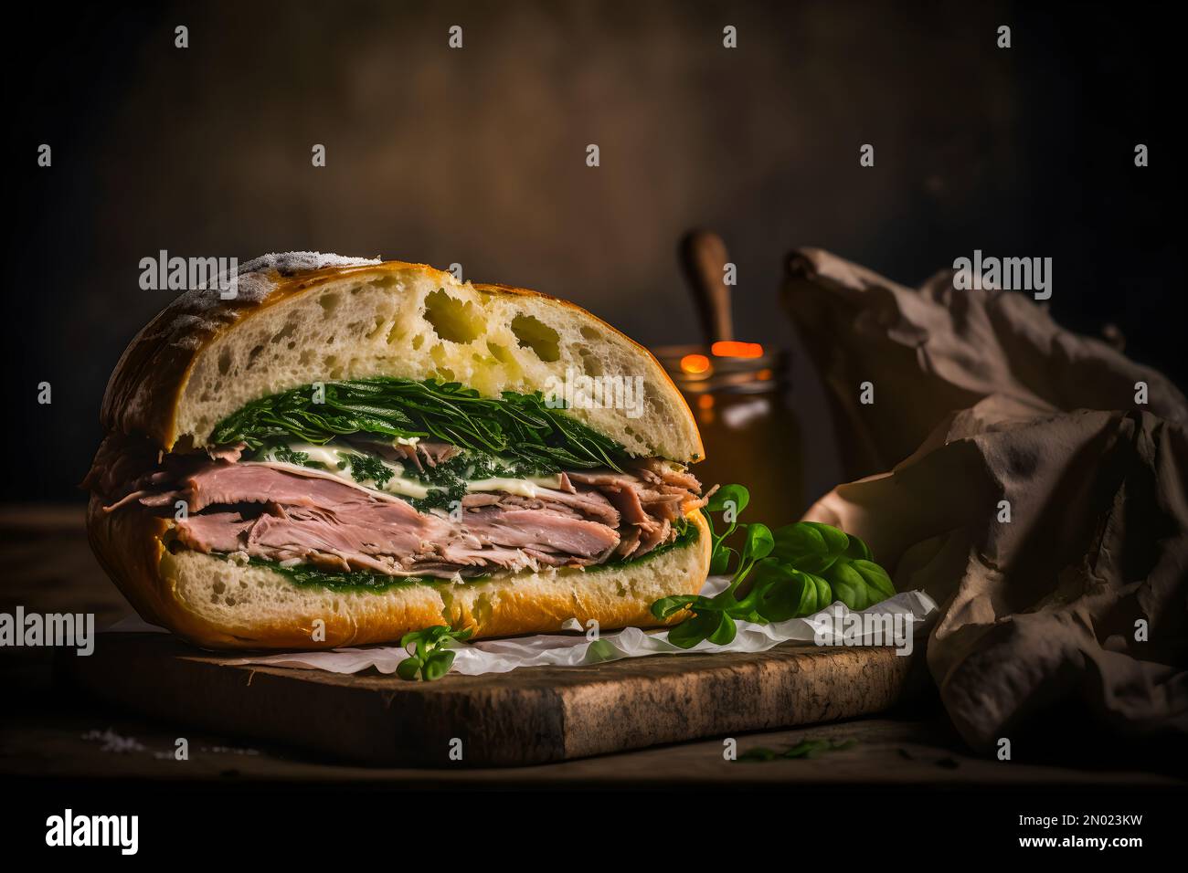 Celebrate the taste of Italy with our Porchetta sandwich italian food ...