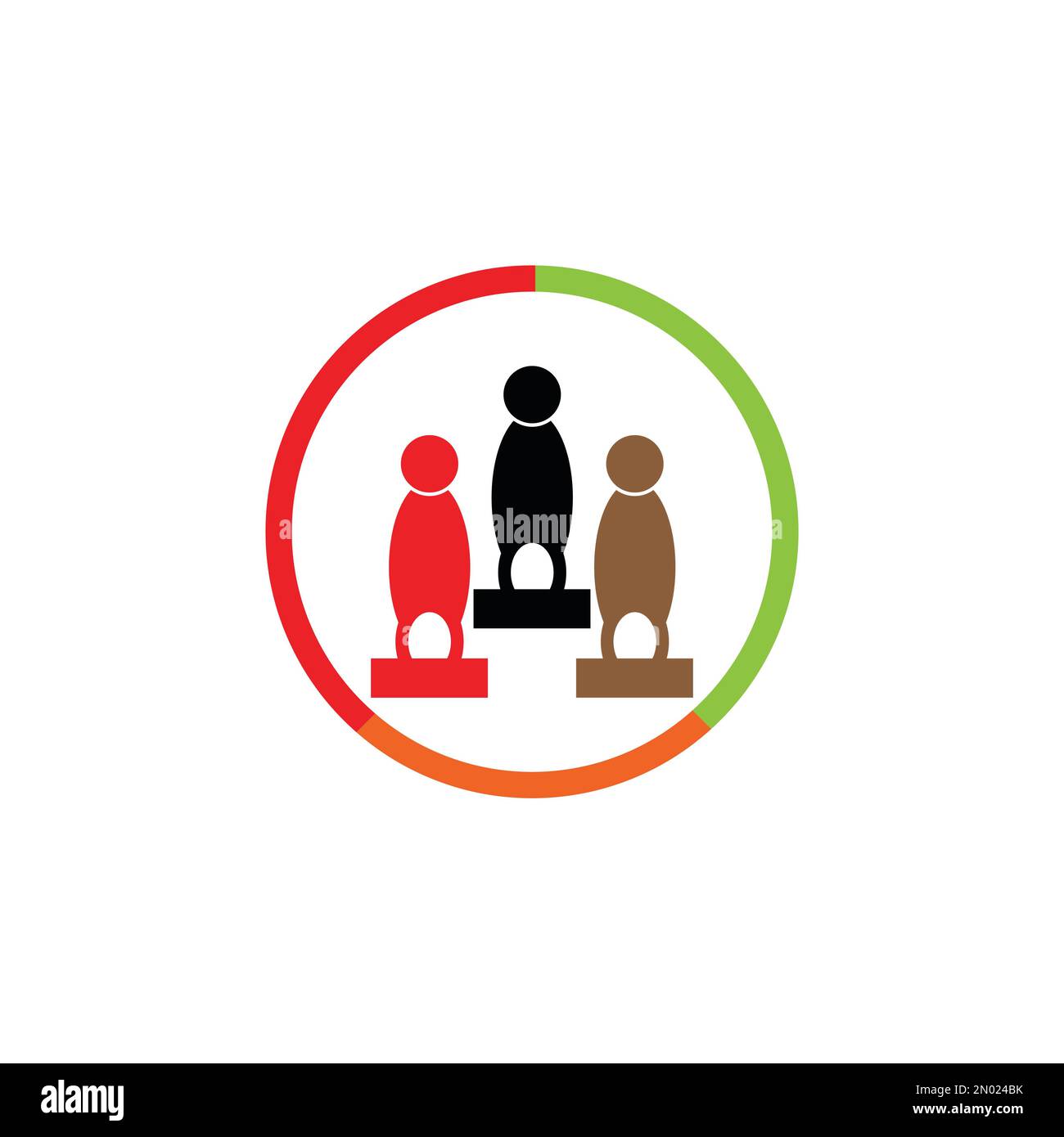 community logo vector illustration design template Stock Vector Image ...